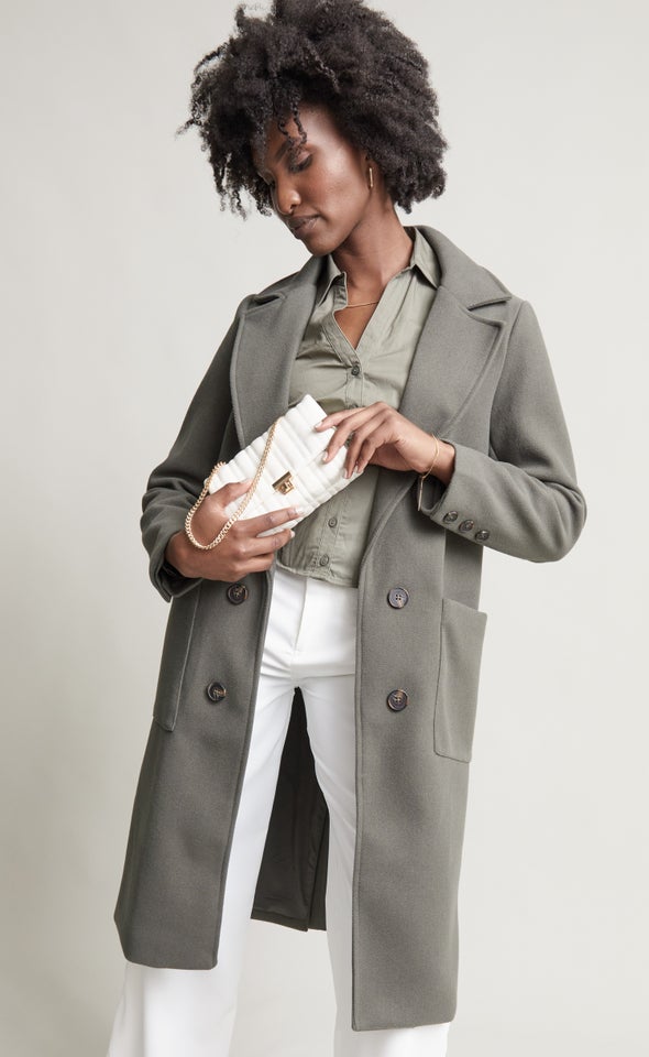 Longline Open Coat | Pagani